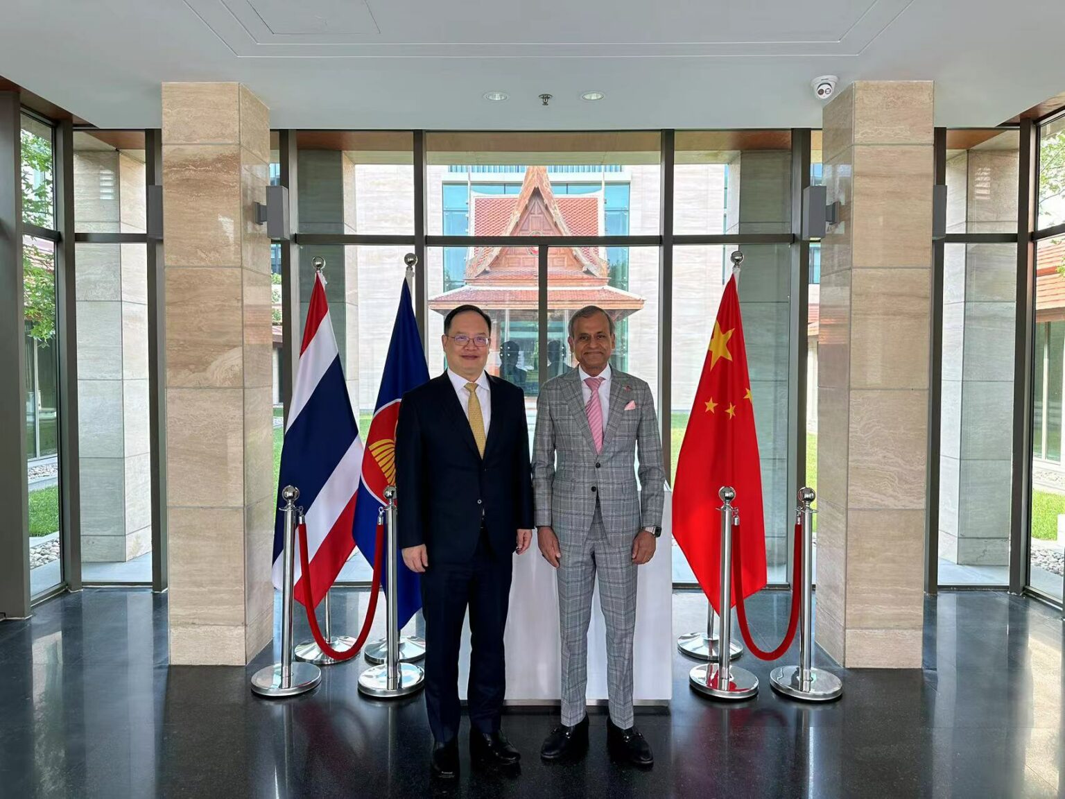 UN Resident Coordinator (UNRC) ประจำสาธารณรัฐประชาชนจีน เข้าเยี่ยมคารวะ ...